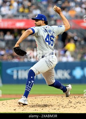 Pittsburgh Pirates pitcher Yohan Ramirez delivers during the second ...