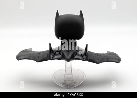 Bologna - Italy - May 4, 2024: Batman in Batwing vinyl figure by Pop ...