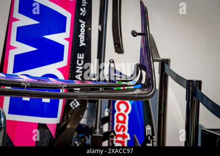 BWT Alpine F1 Team front wing in PitLane - during Formula 1 Aws Grand ...