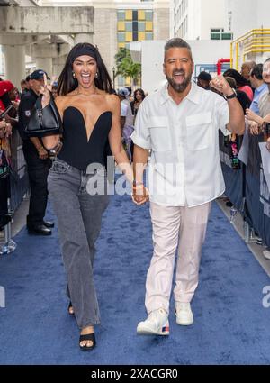 MIAMI, FLORIDA - JUNE 05: Jorge Bernal and Karla Birbragher attend the ...