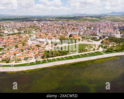 Aerial photo of Beysehir, Turkey Stock Photo - Alamy