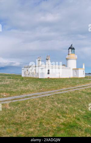 Chanonry Point lighthouse, Black Isle, Ross and Cromarty, in the ...