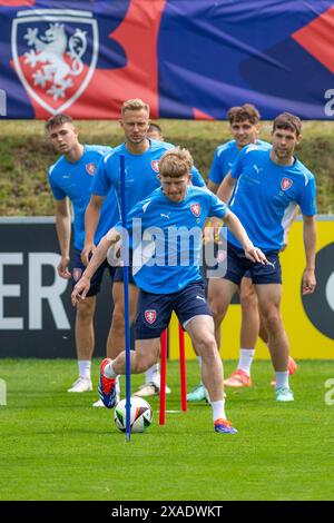 Schladming, Austria. 06th June, 2024. Czech national football team's ...