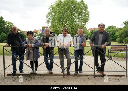 Der neue Stop der Regionalparkroute am Spielplatz nahe dem Gundhof wird ...