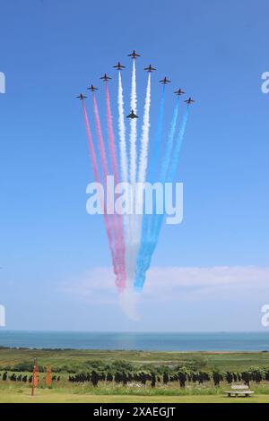 Black and white D Day invasion stripes on the fuselage of a USAAF ...