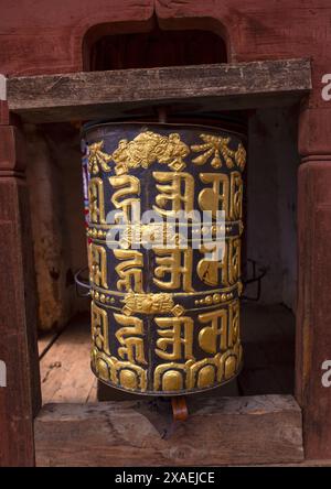 Prayer wheels, Paro, Drakarpo, Bhutan Stock Photo - Alamy