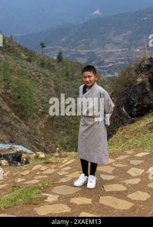 Portrait of a boy, Paro, Bhutan Stock Photo - Alamy