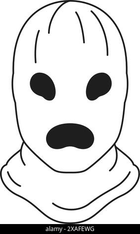 Y2k scary monster mask head pink Halloween cartoon character groovy ...