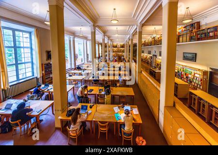 Carolina Rediviva (1841) the university library exterior Uppsala city ...