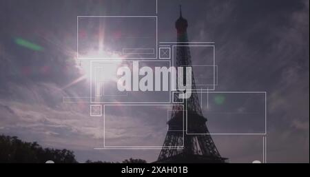 Data processing on transparent background Stock Photo - Alamy