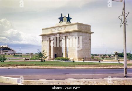 Black Star Gate, Accra, Ghana, Africa Stock Photo - Alamy