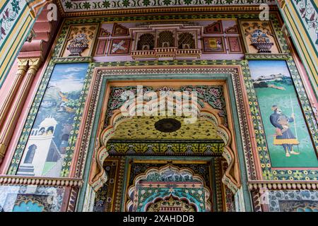 The Patrika Gate is a relatively new monument built basing the design ...
