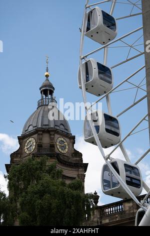 Cathedral Square Wheel, Birmingham, UK Stock Photo - Alamy