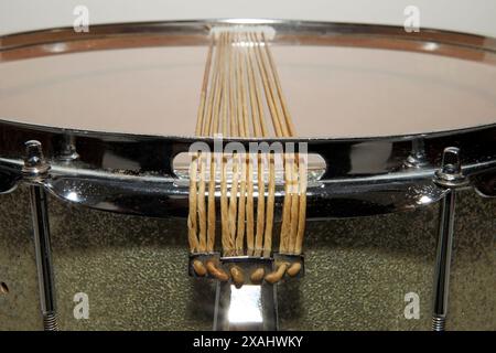 Marching snare drum, deep snare drum, military snare drum with gutu ...