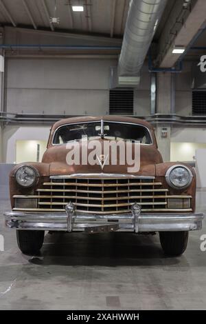 Rusty Cadillac Fastback Coupe 62 series Sedanette Produced in 1946 ...