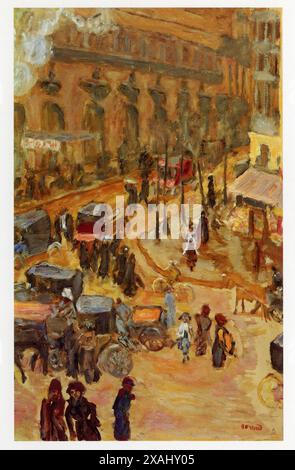 Pierre Bonnard (1867-1947). Boulevard de Clichy. 1911. Huile sur toile ...