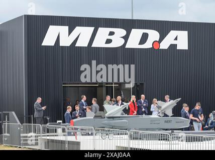 Defence contractor MBDA, weapon systems exhibition, small antidrone missile, ILA 2024 ...