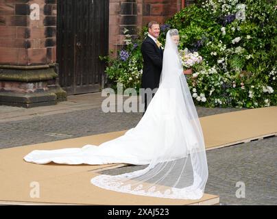 Rupert Henson arrives for the wedding of Hugh Grosvenor, the Duke of ...