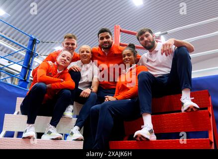 Team GB's Lewis Richardson, Charley Davison, Rosie Eccles, Delicious ...