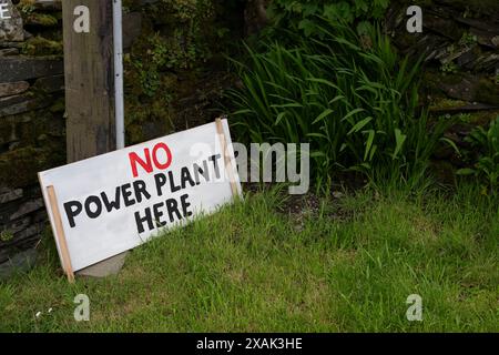 Protest Sign against proposed Lithium mining and power plant ...