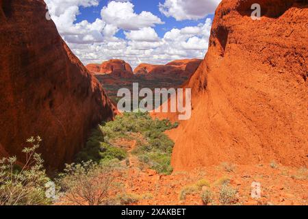 Karingana Lookout on the Valley of the Winds trail in Kata Tjuta aka ...