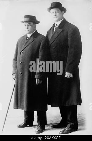 Constant Le Marin, between c1910 and c1915. Shows Belgian wrestler ...