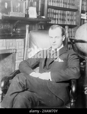 Norman Gaynor, 1914. Shows Norman Gaynor, son of New York Mayor William ...