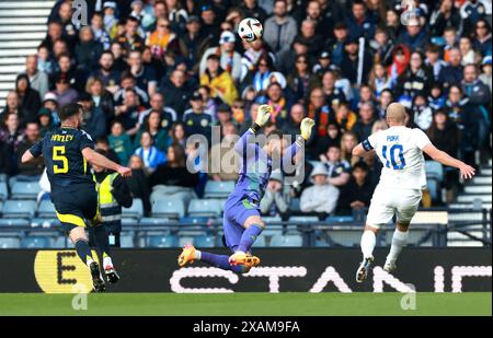 Grant Hanley (Scotland) Looks on during the FIFA World Cup 2026 Group C ...