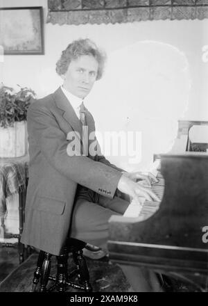 Percy Grainger, portrait. Australian-American pianist and composer ...
