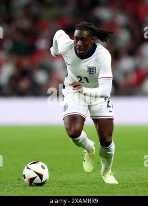 England's Eberechi Eze during the England v Finland Nations League ...