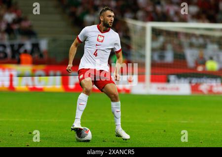 Sebastian Walukiewicz during Friendly game between national teams of ...