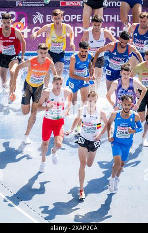 Belgian Clement Deflandre pictured in action during the U23 men race at ...
