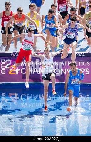 Belgian Clement Deflandre pictured in action during the U23 men race at ...