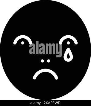 Icon for sad,nostalgic Stock Vector Image & Art - Alamy