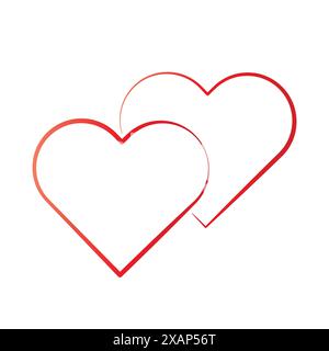 Heart outline icon vector illustration design Stock Vector Image & Art ...