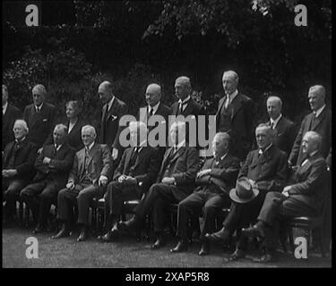 Ramsay MacDonald's Labour Government Gathering on a Balcony, 1929. 'A ...