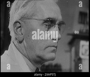 Dr Alexander Fleming, the Inventor of Penicillin, Experimenting in a ...