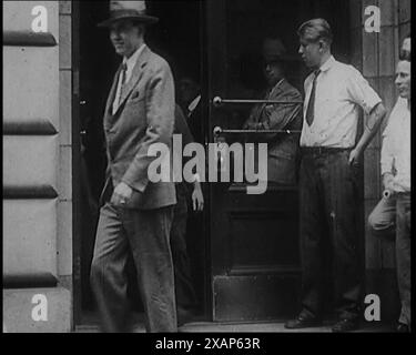 Alcohol Smugglers Coming Out of Court, 1929. Prohibition in the USA ...