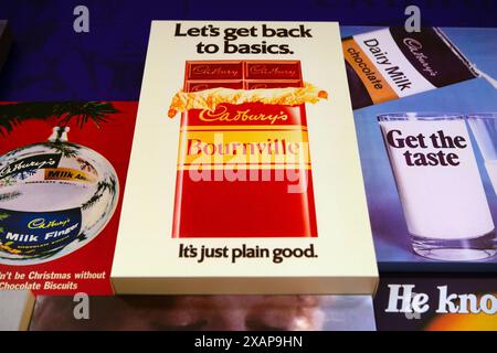 Vintage replica Cadbury's Advertising signs of their chocolate products ...
