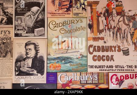 Vintage replica Cadbury's Advertising signs of their chocolate products ...