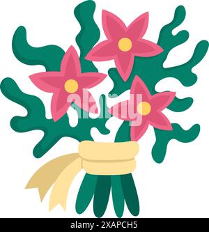 FLOWER MERMAID Floral Cartoon Underwater Princess Girl Holiday Sea ...