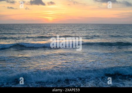 The magic of a beautiful sunset . Cyprus is an island country in the ...