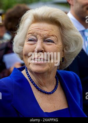 Leiden, 08-06-2024 Princess Beatrix of the Netherlands attends the ...