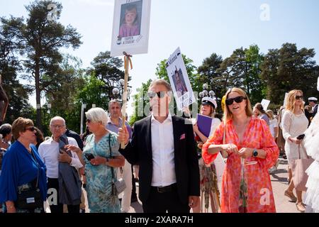 GRADUATION CELEBRATION, ÅLAND, FINLAND: It's a chaotic scene of ...