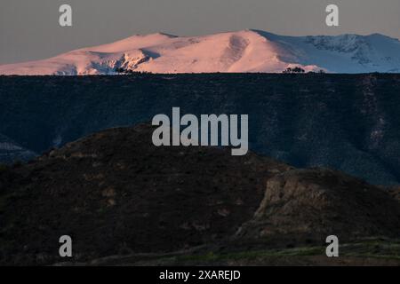 Las Majadillas, Gorafe desert, Gor river valley, Sierra Nevada in the ...