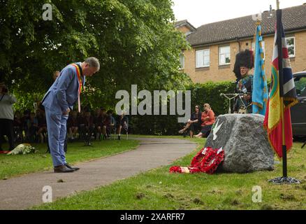The Mayor of Poperinge, Christof Dejaeger, laying a wreath at the ...