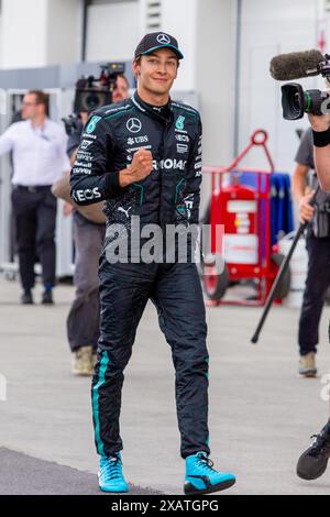 Pole sitte George Russell (GBR) - Mercedes-AMG PETRONAS F1 Team ...
