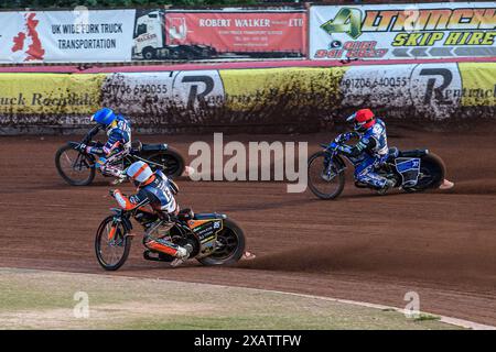 Anders Rowe during the Attis Insurance Sports Division British Speedway ...