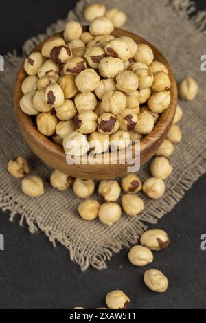peeled Roasted Hazelnuts, Delicious Yellow Hazelnuts without shells ...