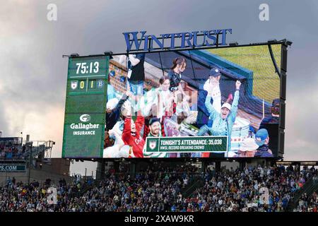 Chicago, Illinois, USA. 08th June, 2024. Chicago Red Stars defender Sam ...